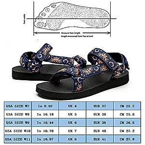 Pulltop Women Water Sandals - With Arch Support Comfortable Hiking Sport Walking Sandals For Women