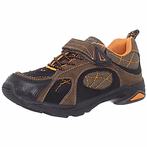 Jumping Jacks Trail Seeker Hiking Shoe (Toddler/Little Kid),Tan/Black/Grey/Orange,29 EU (11-11.5 W US Little Kid)