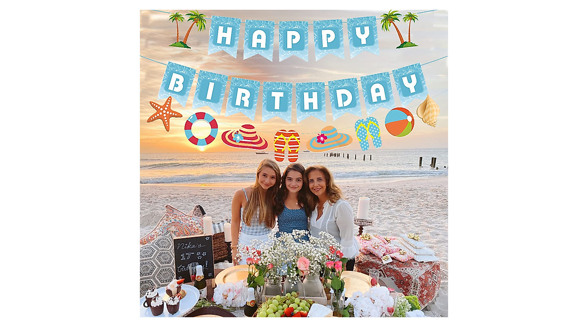 Seaside Birthday Party Decorations - Celebrate in Style