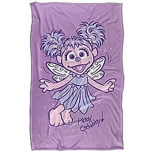 Sesame Street Simple Abby Officially Licensed Silky Touch Super Soft Throw Blanket 36" x 58"