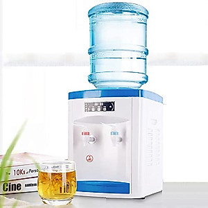 SNKOURIN Water Cooler Dispenser,Top Loading Water Cooler Dispenser for 3 to 5 Gallon,3 Temperature Settings,Countertop Water Dispenser for Home Kitchen Offices Dorm