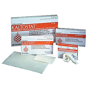 KALTOSTAT Kaltostat alginate wound dressing, 3" x 4 3/4" rectangle shape, 10 Count