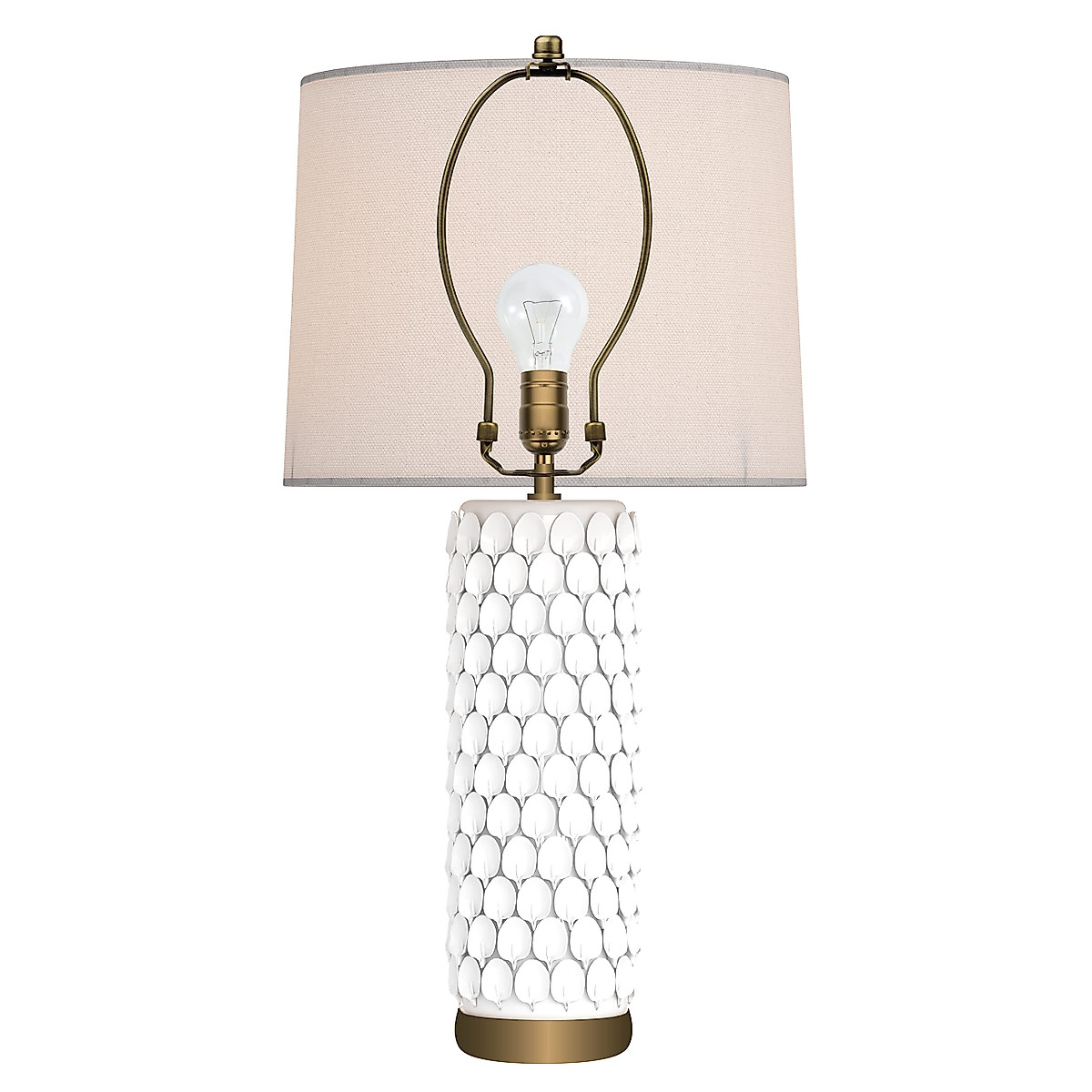 I Like That Lamp Complete Lamp Harp Set (1 Pack) - Antique Brass 10" Harp (Suitable for a 11" to 12" Lampshade) - Includes Harp, Saddle Holder Base & Finial - Harp Converter For Table and Floor Lamps