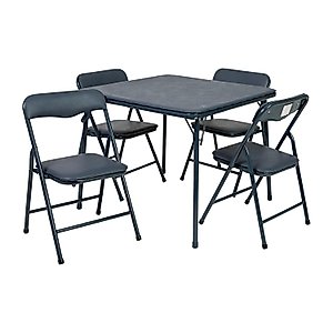 Flash Furniture Kids Game and Activity Table Sets, Navy 20.25 x 24 x 24