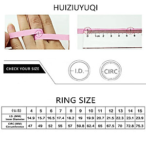 Rotatable Square Rainbow LGBT Pride Band Ring for Women Men Couples Anti Anxiety Stress Relief Fidget Spinner Ring Stainless Steel Love Is Love Statement Knuckle Ring Boyfriend Girlfriend Xmas New Year Gifts (Silver, 9)