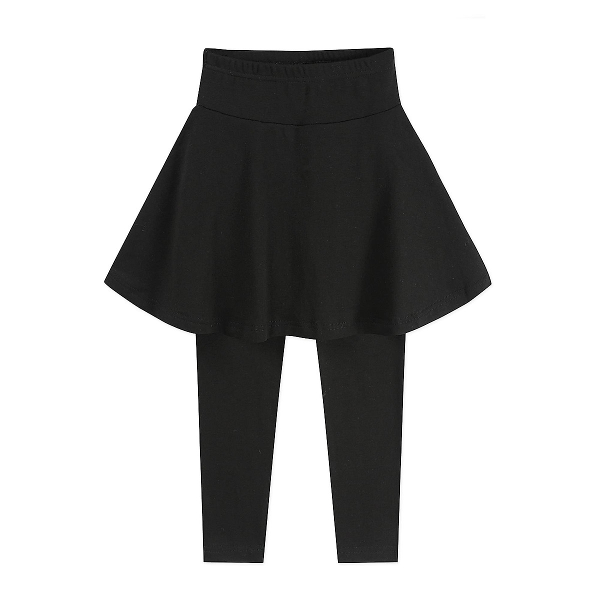 DDSOL Toddler Little Girl Clothes Set Valentine Outfit Pink Love Heart Long Sleeve Sweatshirt Top and Pant with Legging Skirt Kid Fall Clothing 2PCS Size 7/8