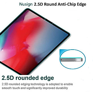 [2 Pack]Nusign 10.2‘’ Paperfeel blue light Screen Protector ,Compatible with iPad 9/8/7 (10.2-Inch, 2020/2019 Model, 9th,8th / 7th Generation).Anti-Blue Light (Eye Care) Protection. Anti-Glare Matte Surface for Drawing, Great Sensitivity. Scratch Proof