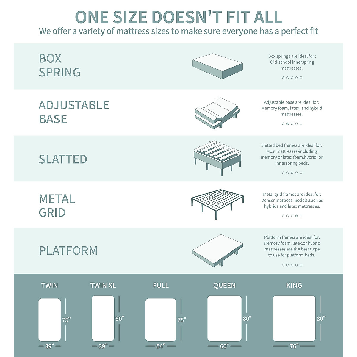 ADDNUSS Queen Size Mattress,14 Inch Gel Memory Foam and Innerspring Hybrid Queen Mattress in a Box for Pressure Relief,Medium Plush,Motion Isolation,CertiPUR-US.