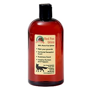Just Scentsational FU-16 Red Fox Urine for Gardens, Hunters, and Trappers, 16 oz