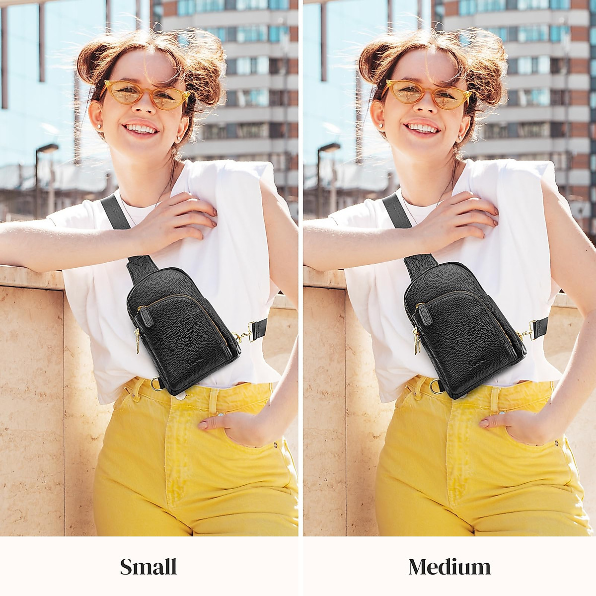 S-ZONE Women's Retro, Black, Small