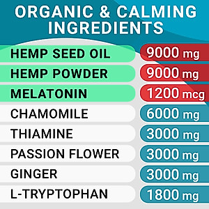 Hemp + Glucosamine + Calming Treats for Dogs Bundle - Joint Pain Relief + Anxiety Relief - Hemp Oil + Chondroitin, w/MSM + Omega 3 - Hip & Joint Supplement + Stress Relief - 240 Chews - Made in USA