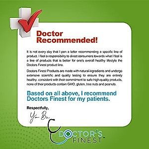 DOCTORS FINEST Vitamin C 1000mg Gummies, Maximum Strength, Vegan, GMO-Free Gluten Free, Great Taste Natural Sour Apple Flavor Gummy Vitamins, Immune Support Dietary Supplement, for Adults, 90 Gummies