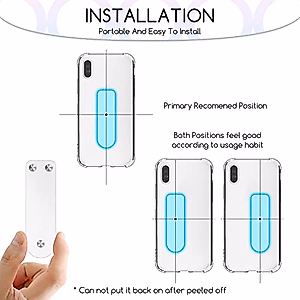 TOQMCI Phone Grip Strap Holder (White)