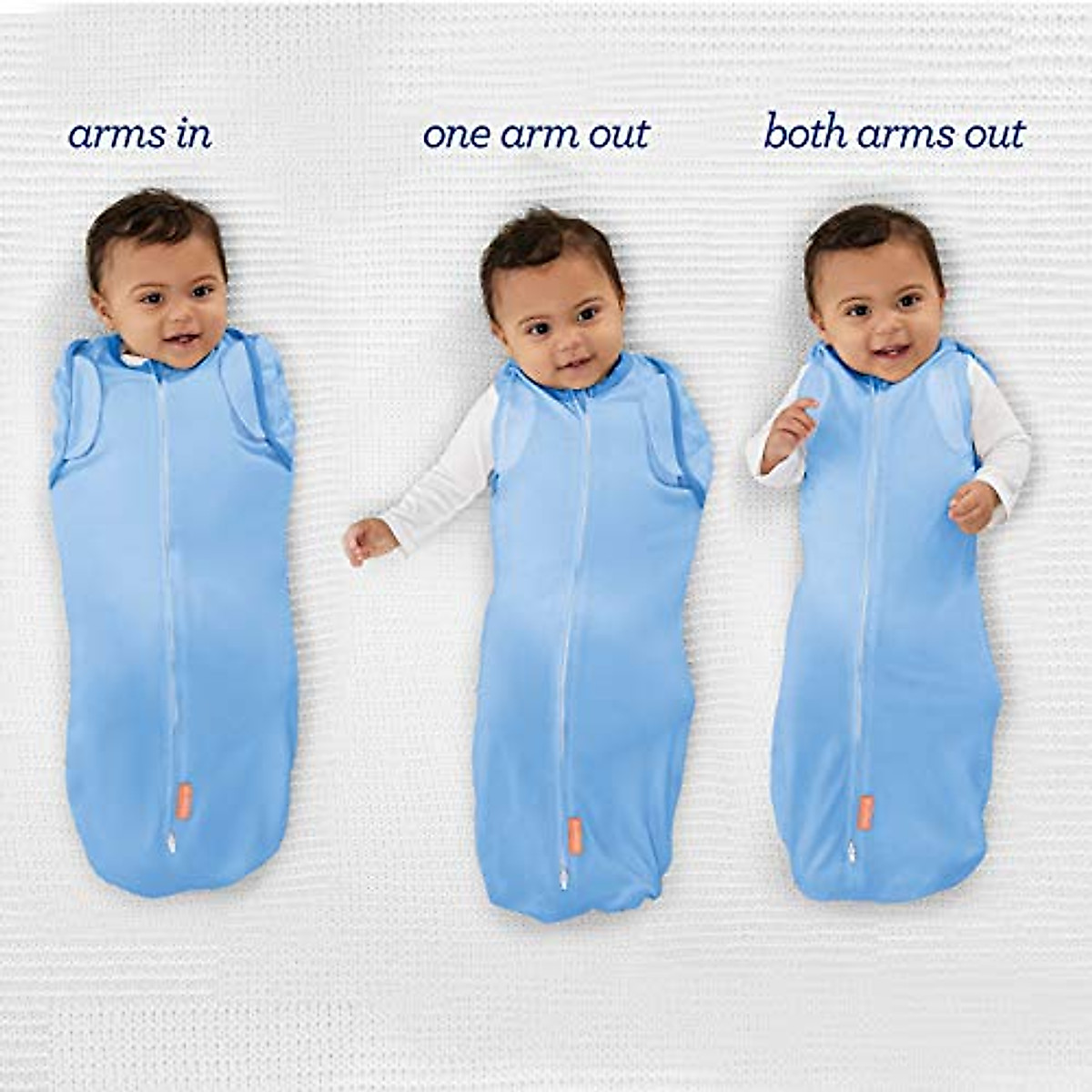 SwaddleMe Arms Free Convertible Pod – Size Large, 4-6 Months, 2-Pack (Tumbling Tulips )
