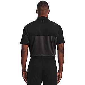 Under Armour Men's Performance Golf Polo 2.0 Colorblock , Black (006)/Jet Gray , X-Large