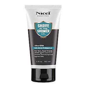 Nicel Men's Shave in the Shower Gel, 5 oz.