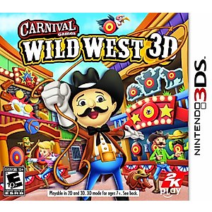 Carnival Games Wild West 3D - Nintendo 3DS