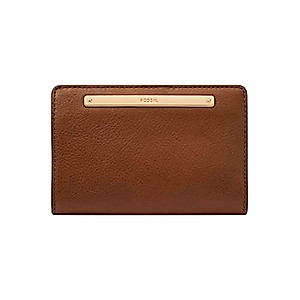 Fossil Women's Liza Leather Wallet Multifunction, Brown (Model: SL7986G200)