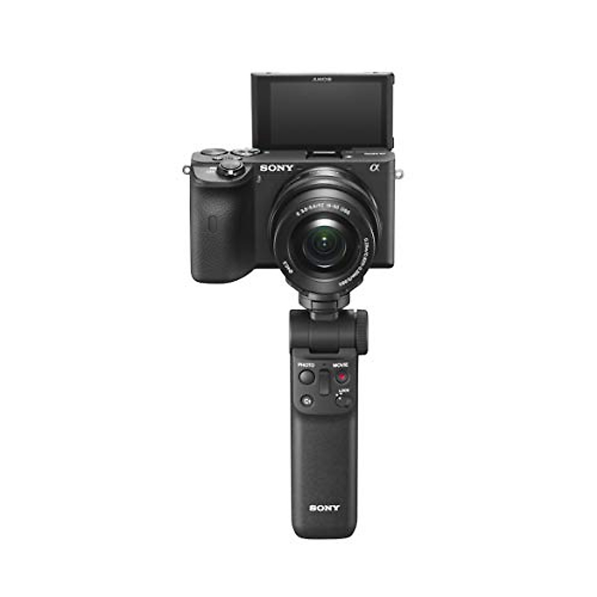 Sony Wireless Bluetooth Shooting Grip and Tripod for still and video, ideal for vlogging (GP-VPT2BT)