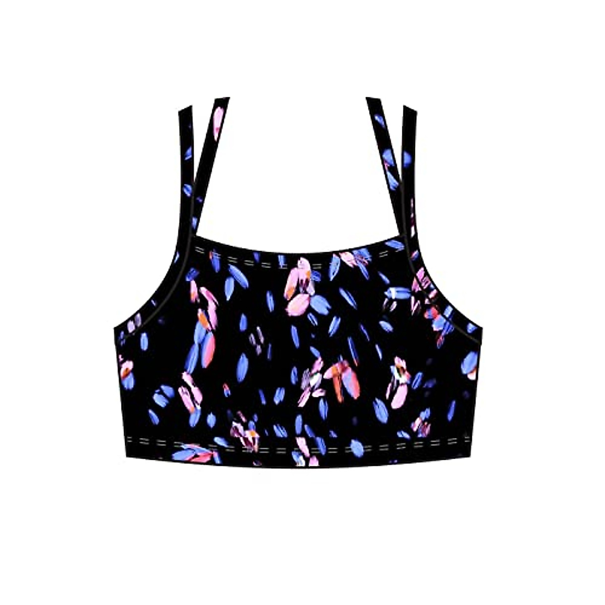 Bloch Girls' Remi X-Back Bra Top, Falling Petal, 16