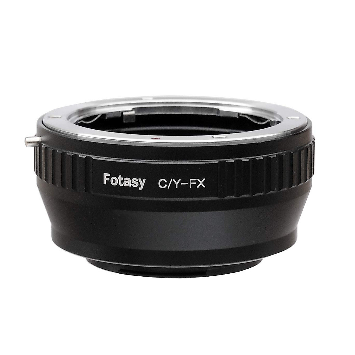 Fotasy Contax Yashica C/Y Lens to Fuji X Adapter, CY Lens X Mount Adapter, Compatible with Fujifilm X-Pro1 X-Pro2 X-Pro3 X-E2 X-E3 X-A10 X-M1 X-T1 X-T2 X-T3 X-T4 X-T10 X-T20 X-T30 X-T30II X-T100 X-H1