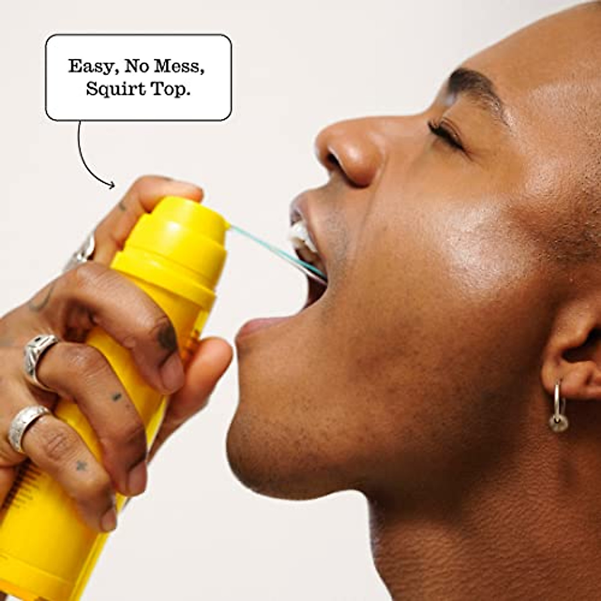 Twice Mouthwash Alcohol Free - Strong Mint - Next Gen, Premium Immunity Rinse - Teeth Whitening Mouthwash, Gum Health, and Fresh Breath - One Month Supply