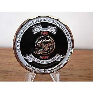 Aurora Colorado Police Fugitive Apprehension and Surveillance Team Challenge Coin