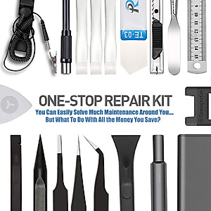 Electronics Screwdriver kit,Computer Repair Tool Kit,ps5 Ps4 tool kit,LOFIXO Small Screwdriver Set with case