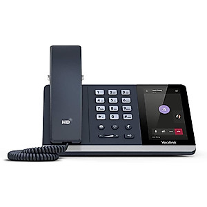 Yealink T55A IP Phone - Corded - Corded - Wall Mountable (Renewed)