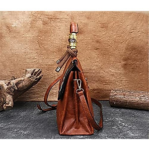 ZLXDP Women's Embossed Retro Women's Handbag Shoulder Bag Handbag Handbag Buckle Women's Messenger Bag (Color : E, Size : As Shown in The Figure)