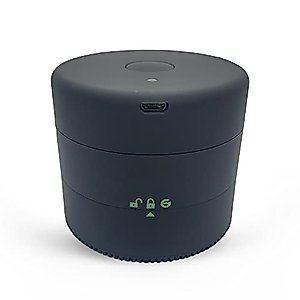 GrindE Handheld Electric Dry Herb Grinder Spice Grinder USB Rechargeable Black