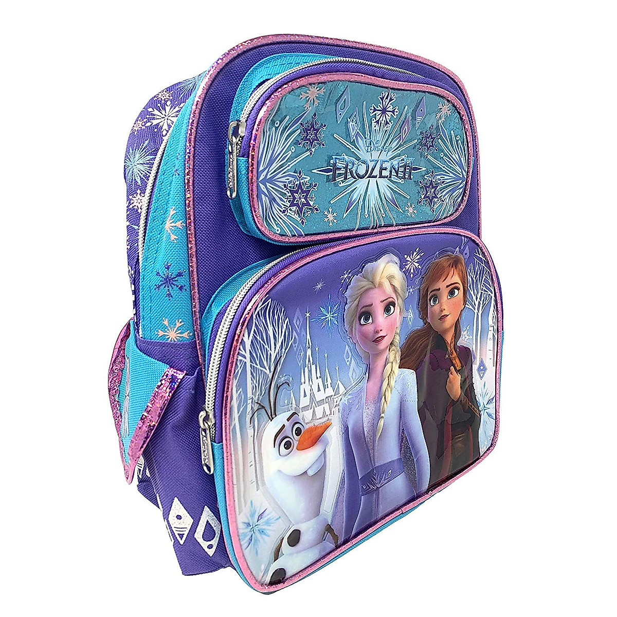 Disney Frozen 2 Elsa & Anna Kids Backpack 12" Small Bag- 19213