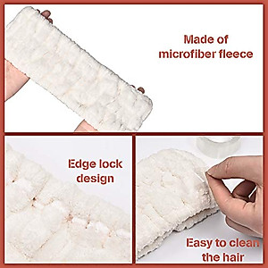 Chuangdi 3 Pieces Spa Facial Headband for Makeup and Washing Face Terry Cloth Hairband Yoga Sports Shower Facial Elastic Head Band Wrap for Women(Black, White, Light Grey)