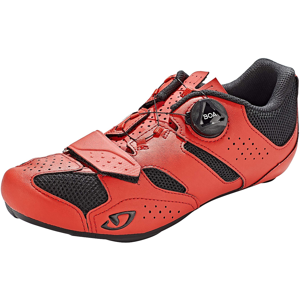 Giro Men's Savix Ii Shoes, Black/Bright Red, 44