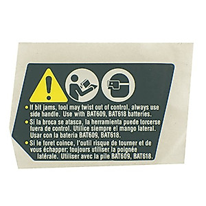 Bosch Parts 2601115735 Label