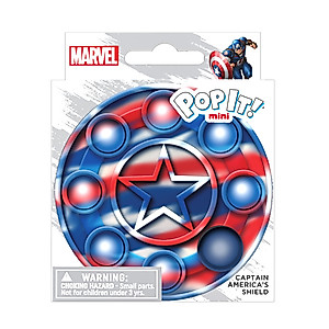 Buffalo Games - Marvel - Pop It! Mini Captain America