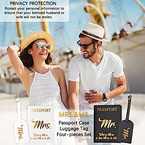 KOILLUXU Wine Glasses Gifts for Mr and Mrs, Wedding Gifts Bridal Shower Gifts, Engagement Gifts Box Basket for Couples-Wedding, Honeymoon Essentials Present for Husband and Wife Newlywed Marriage