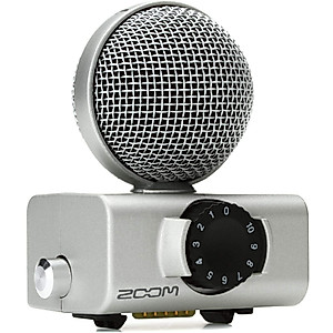 Zoom MSH-6 Mid-Side Microphone Capsule, Mono-Compatible Stereo Microphones for Film, Video, and Music, works with H5, H6, Q8, U-44, F1, F4, F8n, and F8