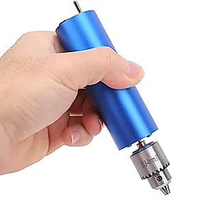 AC100~240V 0.3-4mm Electric Hand Drill Micro Adjustable Aluminum Alloy Hand Portable Wood Cutting Grinder micro machines DIY Grinder Kits for Wood Cutting, Carving and Polishing(#1) hand drill