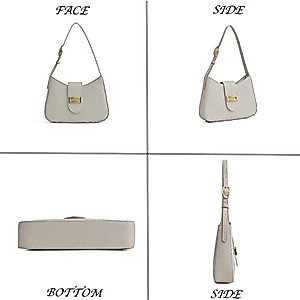 Women’s Shoulder Bag Hobo Handbags Small Purse Tote Clutch Handbag With Adjustable Strap…