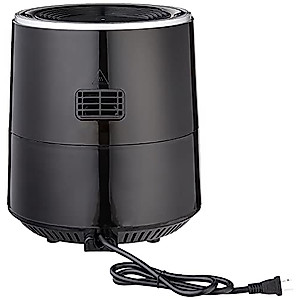 GoWISE USA GW22956 7-Quart Electric Air Fryer with Dehydrator & 3 Stackable Racks, Led Digital Touchscreen with 8 Functions + Recipes, 7.0-Qt, Black/Silver