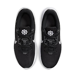 NIKE Women's Flex Experience Run 11 Trainers, Black White Dk Smoke Grey, 6 UK