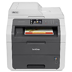 Brother MFC9130CW Wireless All-in-One Printer with Scanner, Copier and Fax, Amazon Dash Replenishment Ready