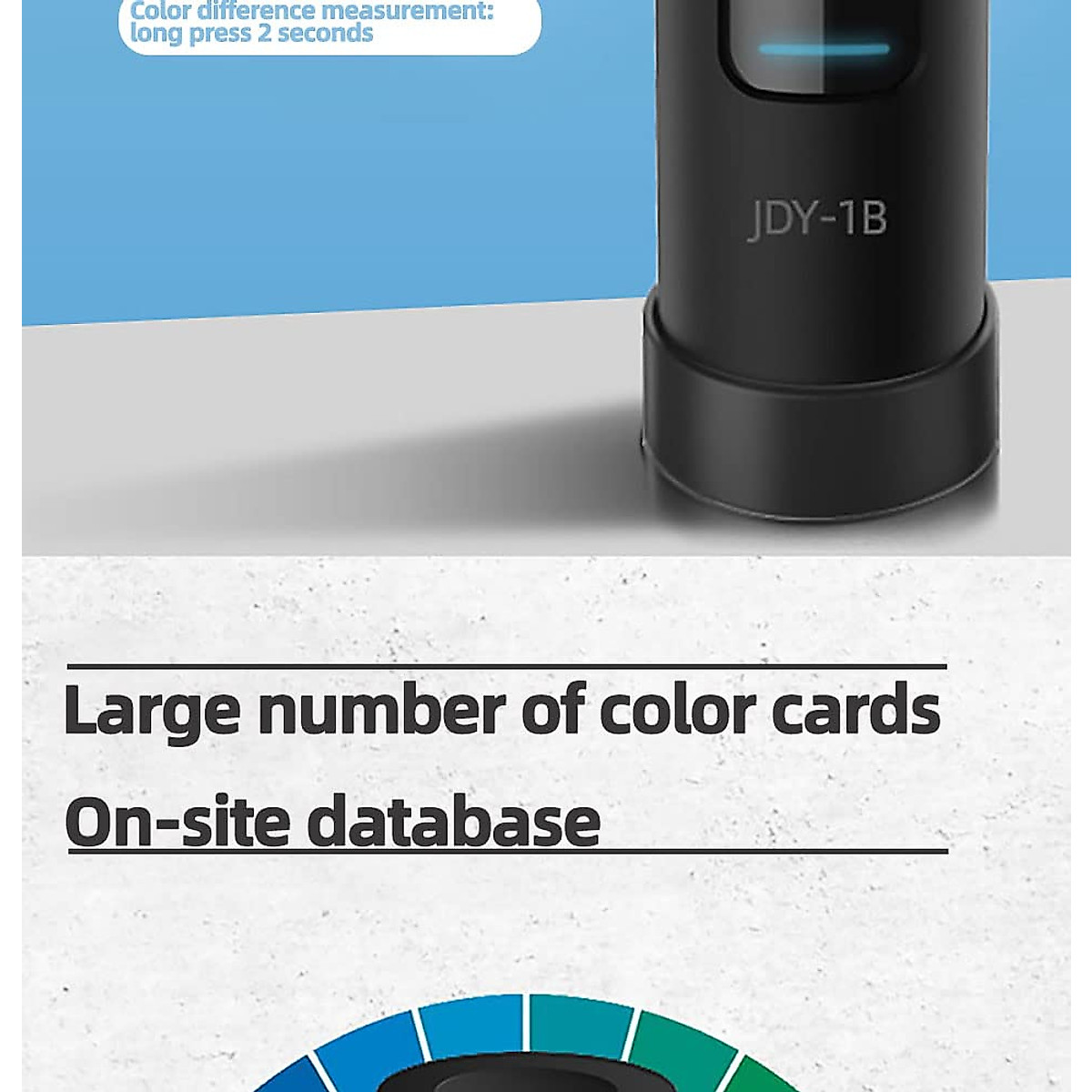 Portable Color Measuring Instrument High Precision Automatic Luminance Colorimeter (JDY-1C)