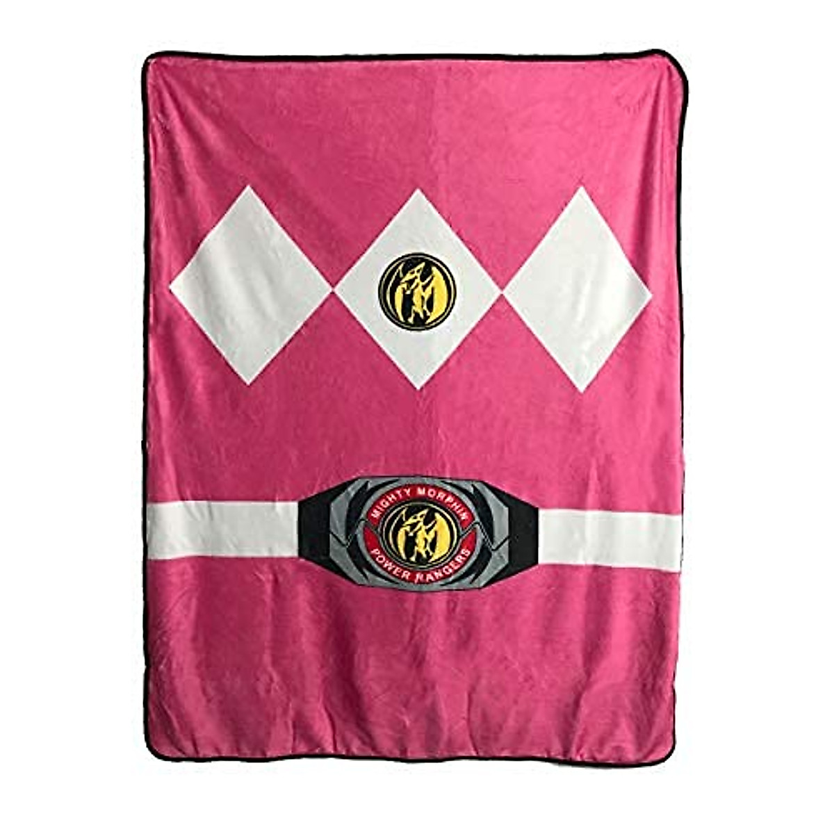 Power Rangers Pink Ranger Fleece Soft Throw Blanket