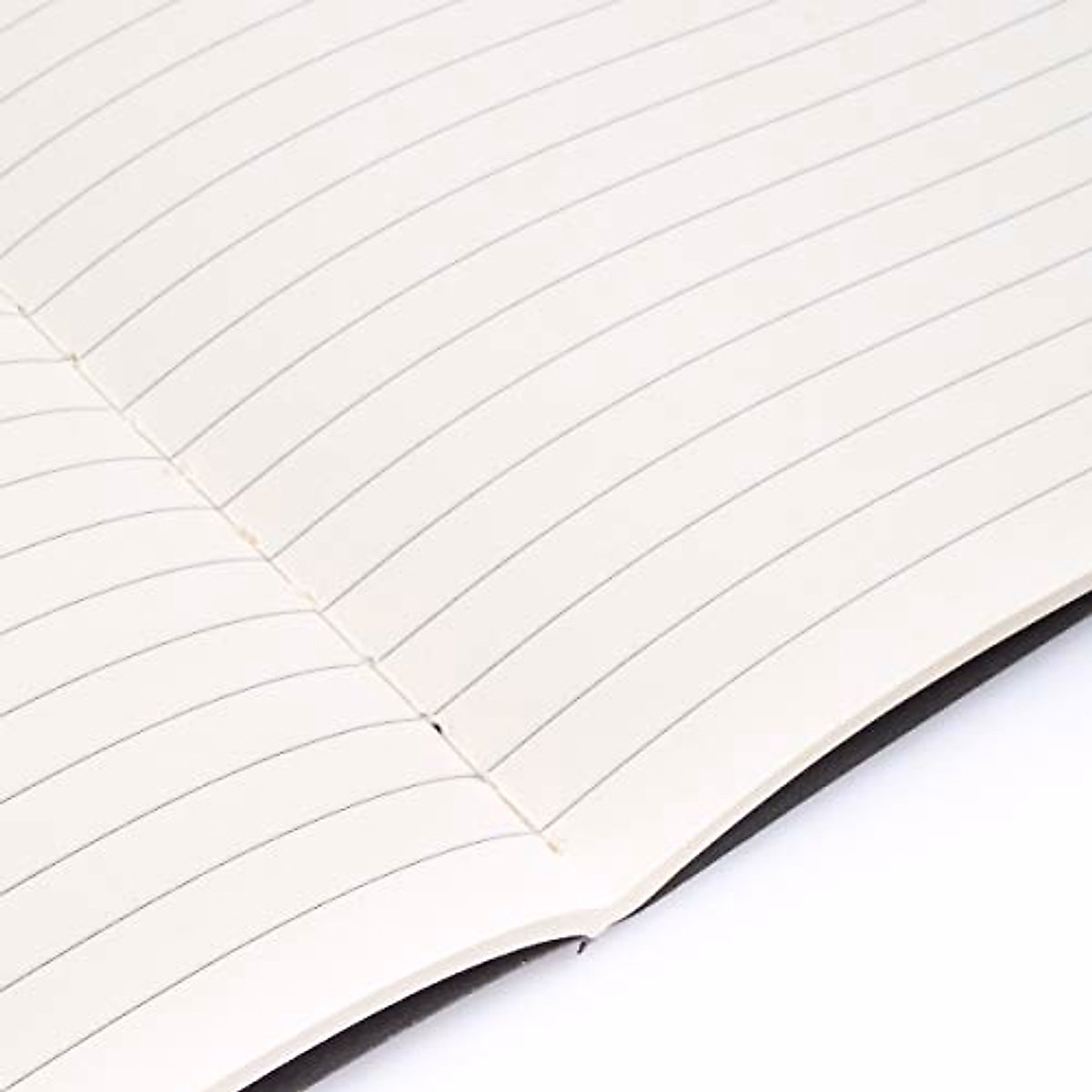 Simply Genius A5 Notebooks for Work, Travel, Business, School & More - College Ruled Notebook - Softcover Journals for Women & Men - Lined Note Books with 92 pages, 5.5" x 8.3" (Black, 6 pack)
