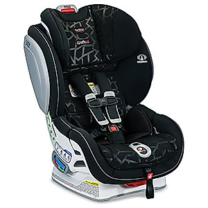 Britax Advocate ClickTight Anti-Rebound Bar Convertible Car Seat - 3 Layer Impact Protection - Rear & Forward Facing - 5 to 65 Pounds, Mosaic