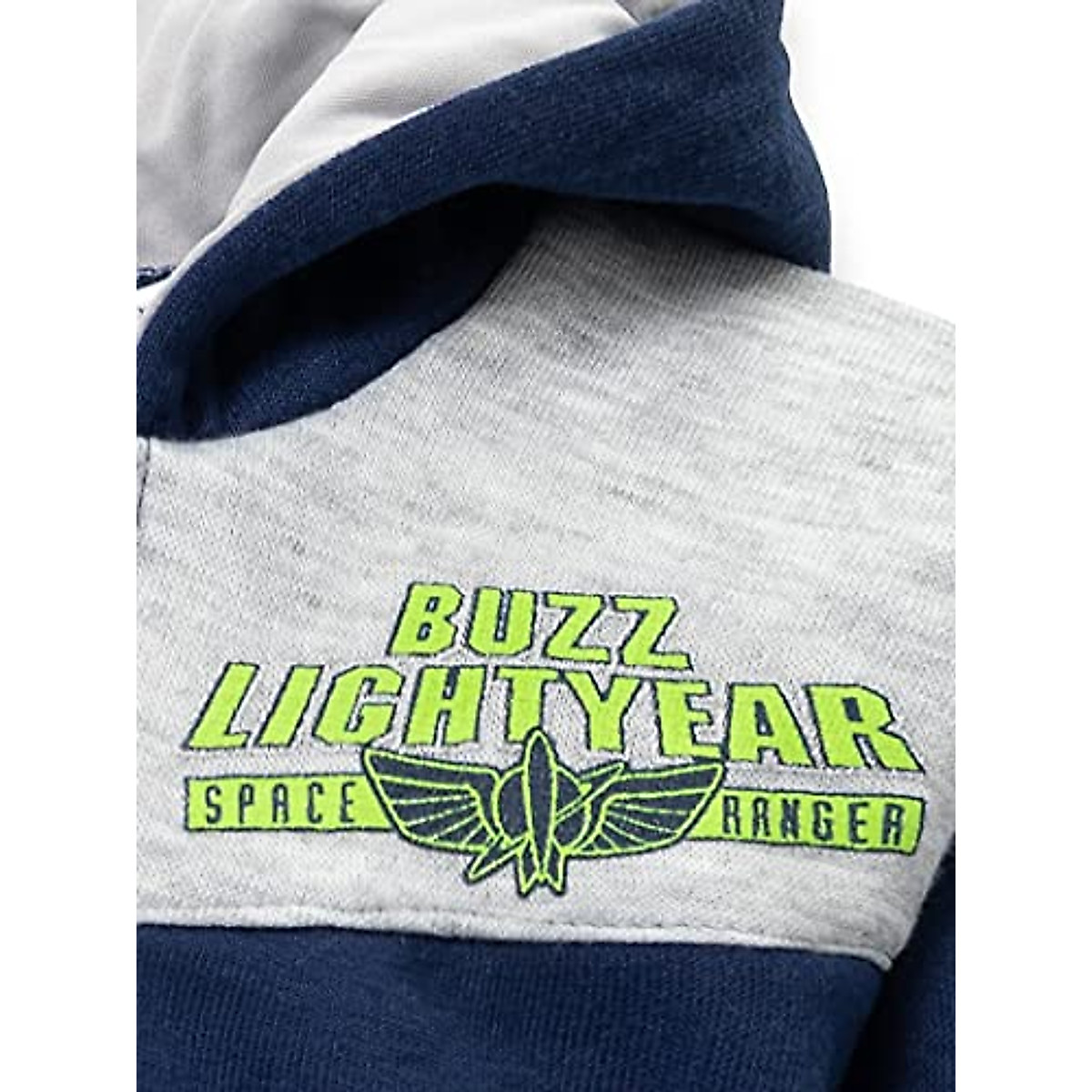 Disney Pixar Toy Story Buzz Lightyear Toddler Boys Half Zip Hoodie 3T