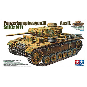TAMIYA 35215 1/35 German Pz. Kpfw III Ausf. L Tank Plastic Model Kit