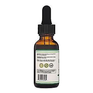 Valerian Root Drops for Sleep - Organic Valerian Root Tincture Extract 168mg - 1 FL OZ, 30 Servings (Better Absorbed Than Capsules, Enhances Valerian Root Tea) for Relaxation and Calm by Double Wood
